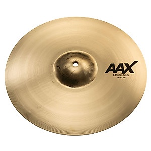 Sabian AAX Promotional Cymbal Set Thin Crash, Natural, (14" Hats, 16" Crash, 21" Ride, & Free 18" Crash) (25005XCPB)