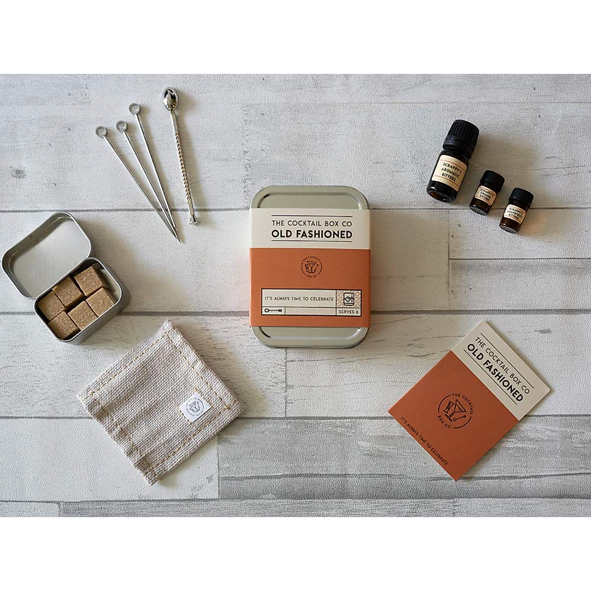 Manhattan Cocktail Kit (2 Pack) - The Cocktail Box Co. Premium Cocktail Kits - Make Hand Crafted Cocktails. Great Gift for Any Cocktail Lover and Makes The Perfect Travel Companion!