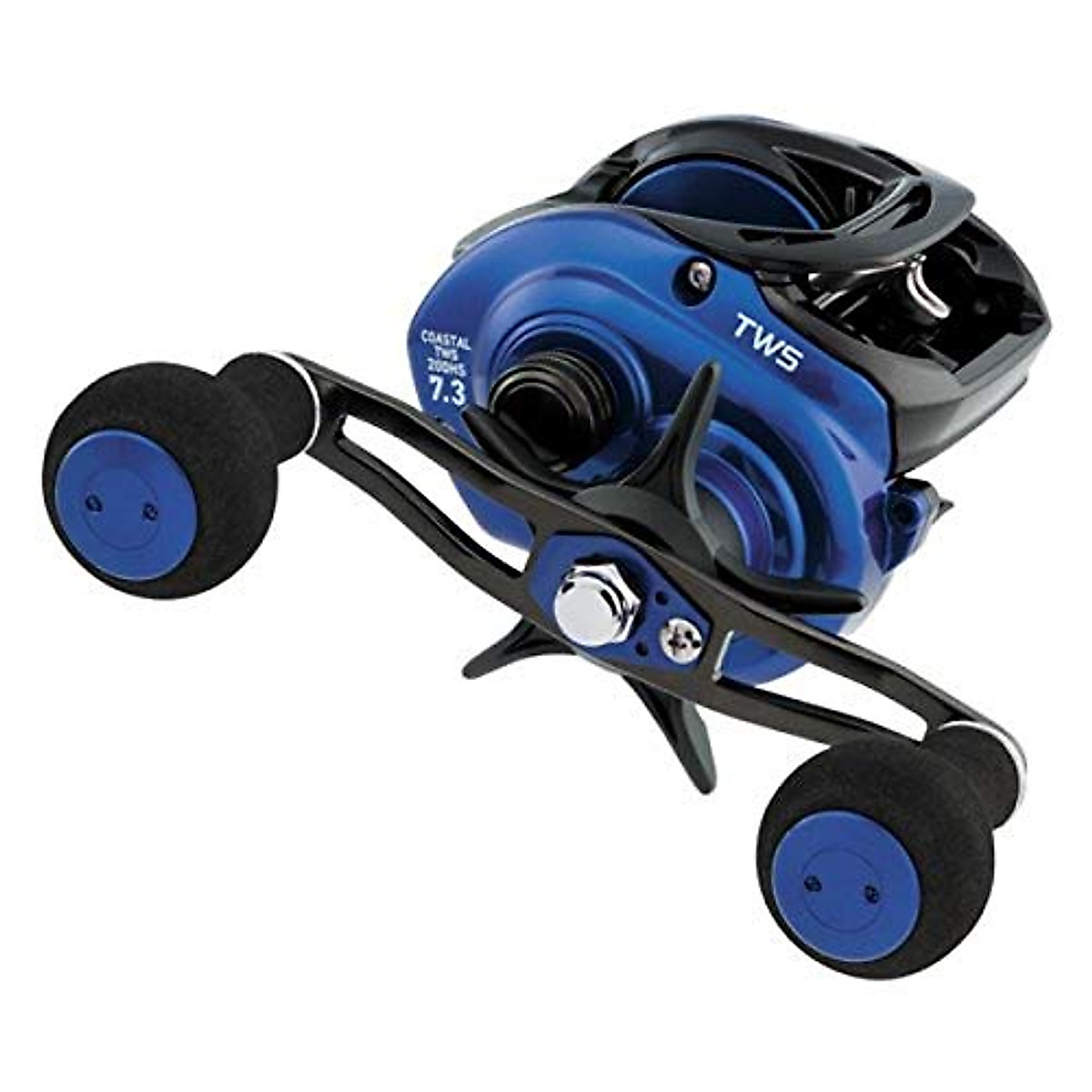 Daiwa CLTW200HSL Coastal TWS Reel, 7.3: 1 Gear Ratio, 7CRBB, 1RB, 15.40 lb Max Drag, Left Hand