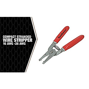 Southwire - 58278240 Tools & Equipment S1626STR Compact Solid and Stranded Wire Stripping Tool
