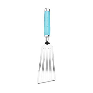 KitchenAid Gourmet Stainless Steel Flex Turner, One Size, Aqua Sky