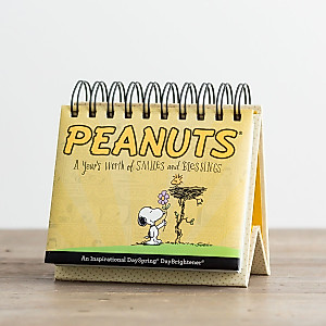 Dayspring - Peanuts - Smiles and Blessings - Perpetual Calendar (75668), Yellow
