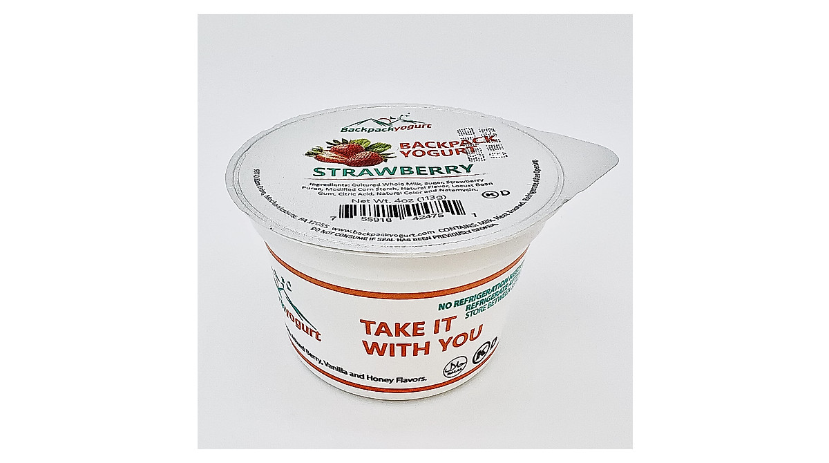 Backpack Yogurt Strawberry - Shelf Stable Fruit Yogurt Snack 48 Pack