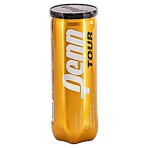 Penn Tour Tennis Balls - Extra Duty Felt Pressurized Tennis Balls - 1 Can, 3 Balls