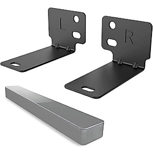 WFSZBP Black Wall Mount Bracket for Bose WB-300 Soundbar 300 500 700 850 900 Speaker