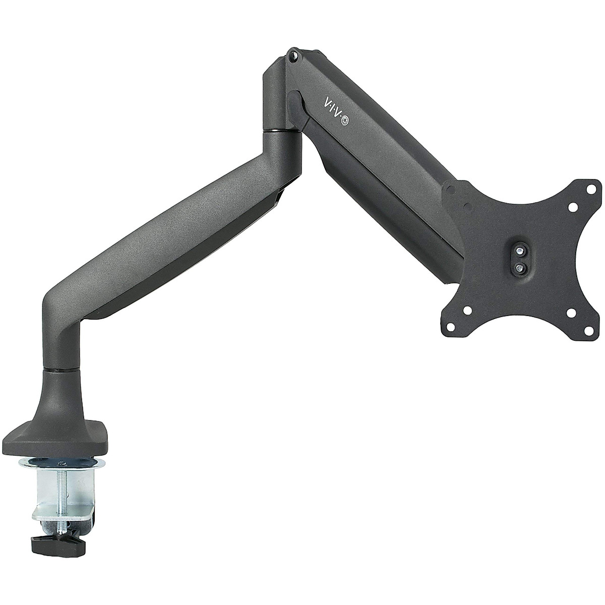 VIVO Premium Aluminum Height Adjustable Single Monitor Articulating Desk Mount Stand w/Gas Spring Arm Fits up to 32" Screen (STAND-V001Q)
