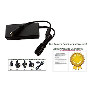 UpBright 4-Pin 12V 5V 3A AC/DC Adapter Compatible with FD Fantom Drives GreenDrive GD1500EU GD1500 GD1500EU64 GD2000EU TFD500U16 Titanium II MD3U4000 MD4000 GForce3 Hard Disk Drive HDD HD Power Supply