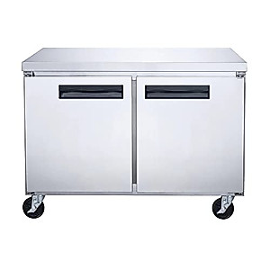 cooker and cooler EUC50R 2-Door Undercounter Commercial Refrigerator