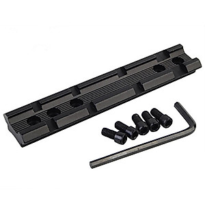 360 TACTICAL 20mm Dovetail to Weaver Rail Mount Base Adapter 100mm Scope Mount Converter