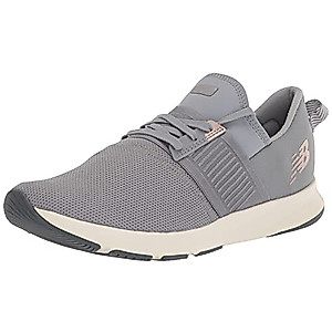 New Balance Women's Dynasoft Nergize V3 Cross Trainer, Grey/Off White, 9