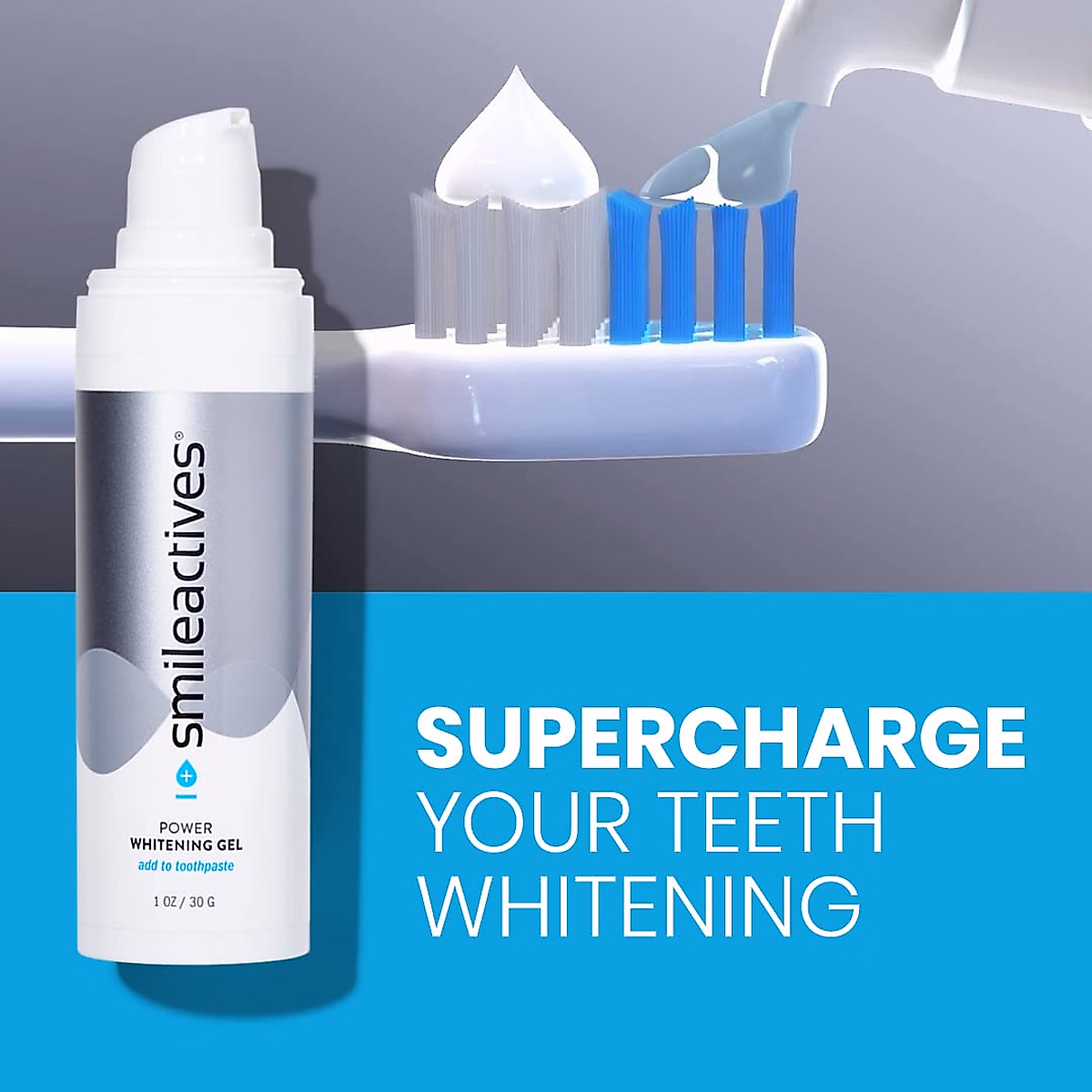 Smileactives His and Hers Teeth Whitening Kit - Large 3.8oz Teeth Whitening Gel for Toothpaste (Pack of 2) + Vanilla Mint Whitening Tooth Paint Pen - for a Bright White Smile in Days!