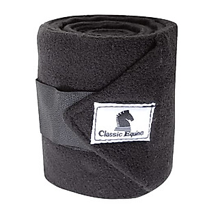 Classic Equine Classic Polo Wraps, Black