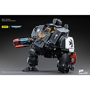 JOYTOY Warhammer 40K Officially Licensed Mecha Black Templars Redemptor Dreadnought 1:18 Scale Collectible Action Figure 11.73”Height