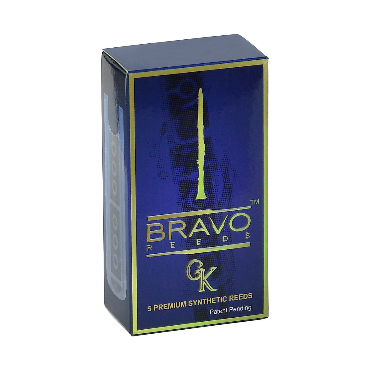 Bravo Synthetic Reeds for Bb Clarinet - Strength 3.0 (Box of 5), Model BR-C30