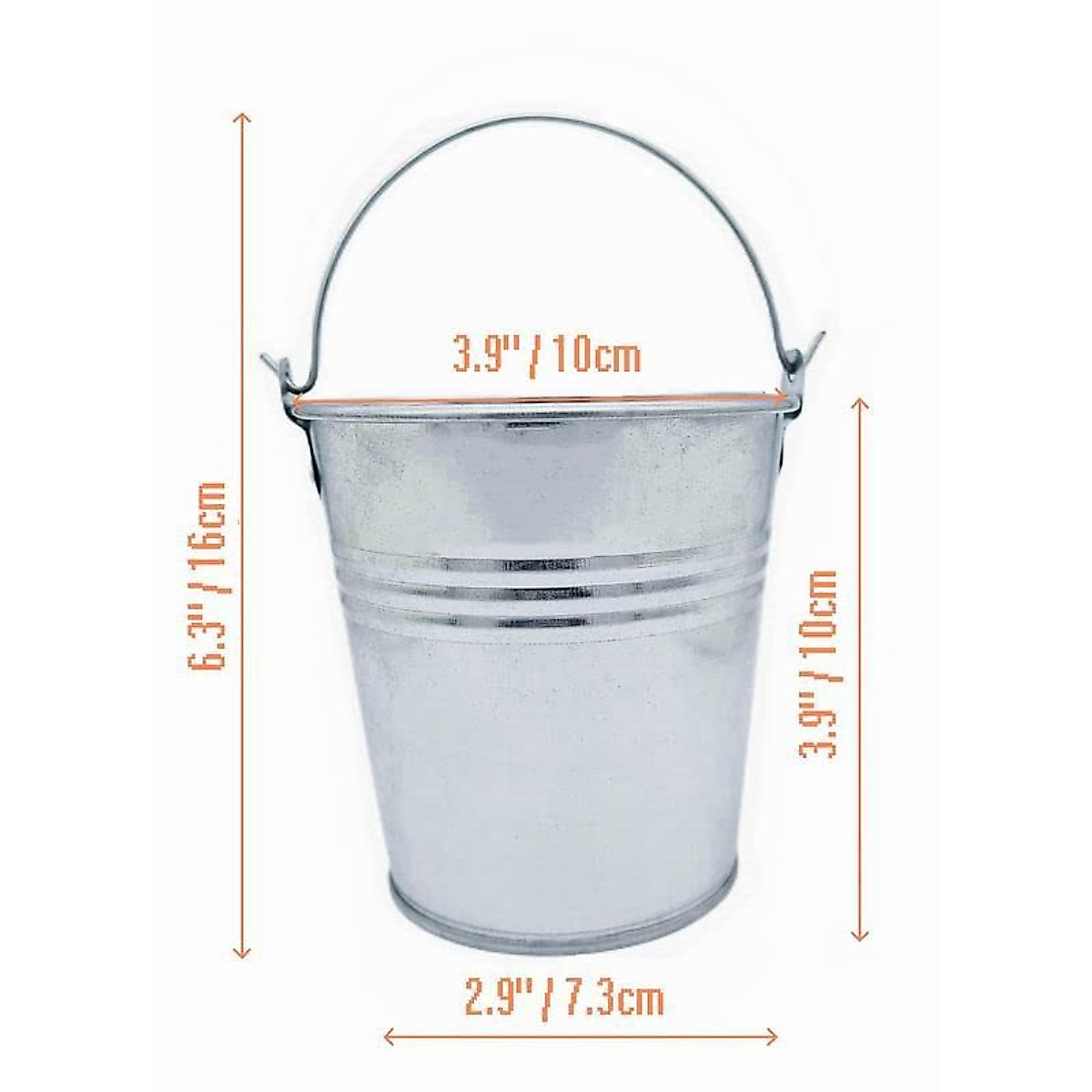 Firsgrill 4 Inch Height Mini Grease bucket Replacement for Portable Pitboss, Green Mountain, Traeger Z GRILLS ZPG-200A smoker/Wood Pullet Grill (2)