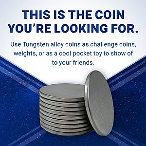 Tungsten Alloy Coin