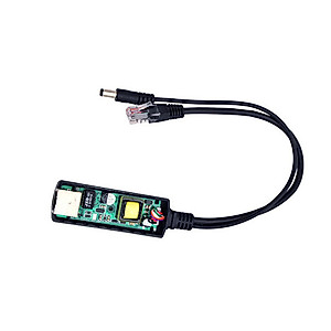 POE Splitter,LFHUKEJI Passive POE Splitter 24V to 12V Compatible with Most Switches POE and All Web Cameras
