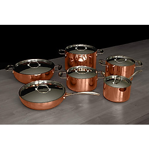 MEPRA, TOSCANA FRYING PAN, 26CM, COPPER