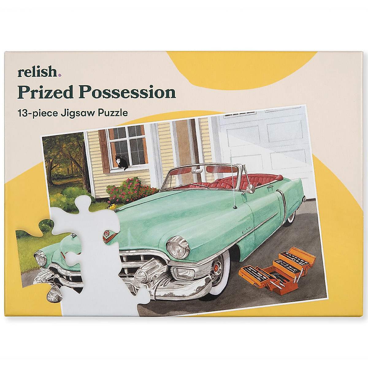 Relish Large Piece Puzzles for Seniors, 13 Piece Prized Possession Jigsaw Puzzle, Dementia Products for Elderly