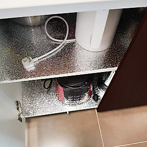 197"x16" Silver Contact Paper Metallic Look kitchen Backsplash Peel and Stick Wallpaper Oil Proof Waterproof Aluminum Foil Wall Sticker Adhesive Paper for Cabinets Shelf Liner Removable Heat Resistant