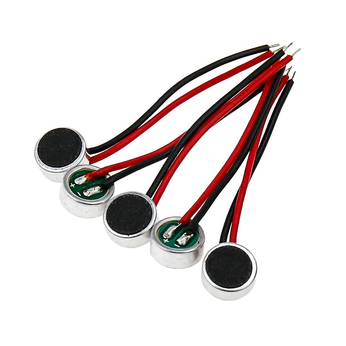 Dahszhi MIC Electret Condenser Stereo Microphone 6mm Dia 3.5mm Thick - Pack of 5