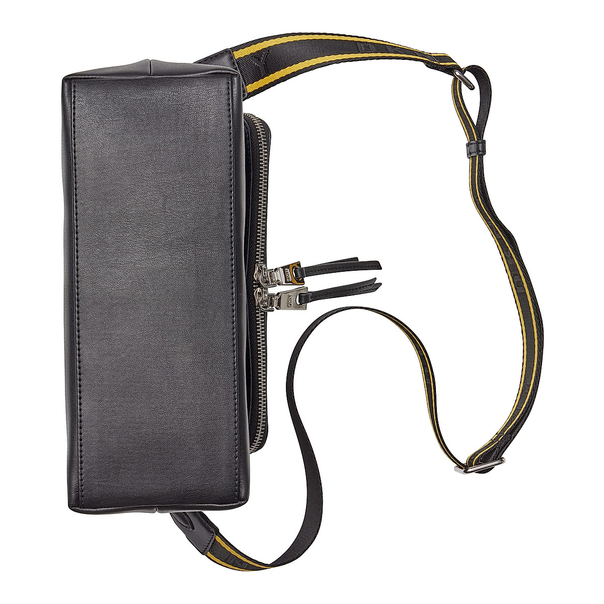 DKNY Pandora Crossbody, Black/Silver