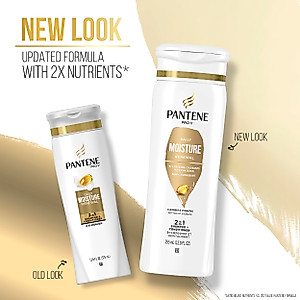 Pantene PRO-V Daily Moisture Renewal 2 in 1 Shampoo + Conditioner, 12 oz