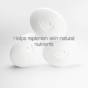 Dove Beauty Bar More Moisturizing Than Bar Soap Sensitive Skin Effectively Washes Away Bacteria, Nourishes Your Skin 3.75 oz 10 Bars