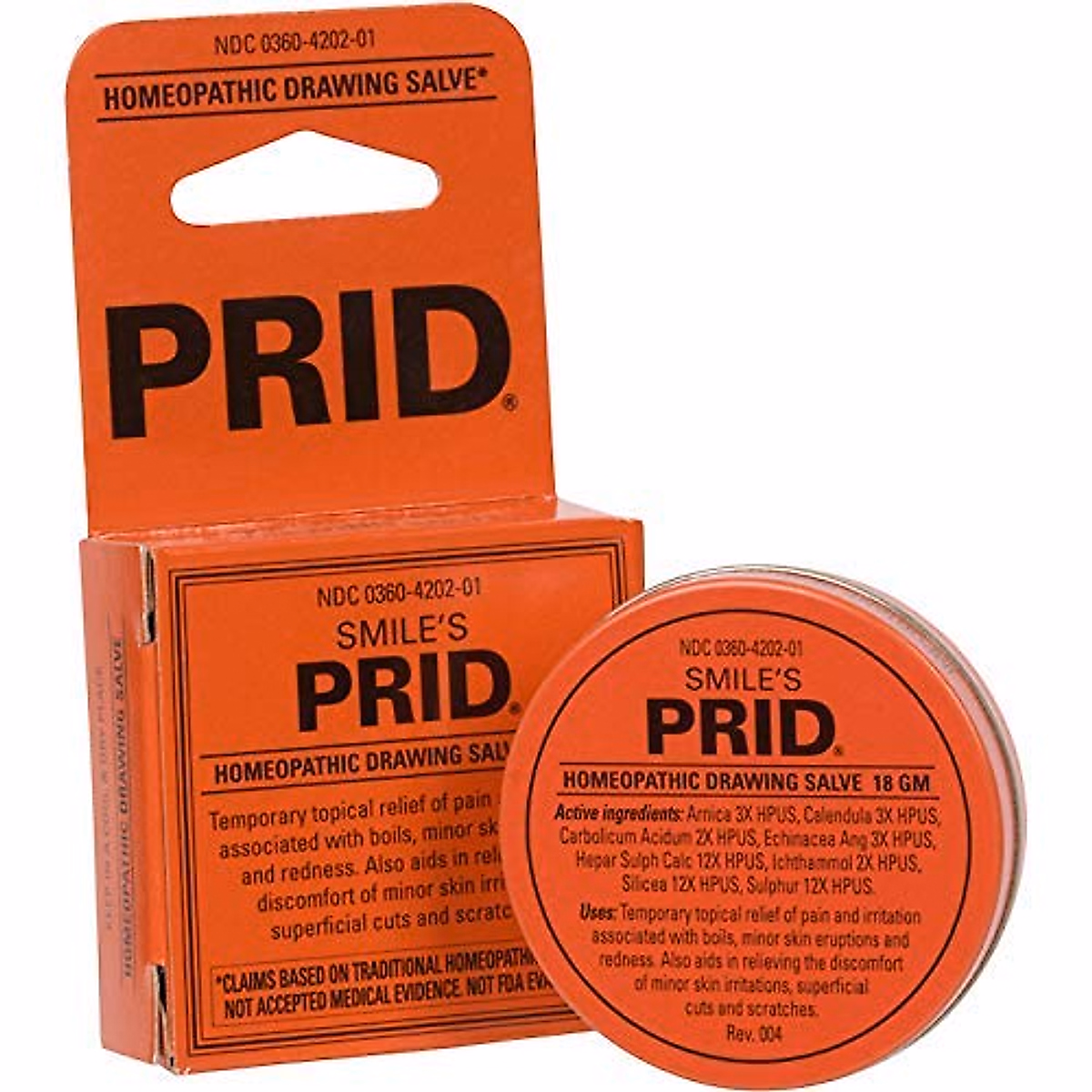 Smile's Prid Homeopathic Drawing Salve 18 g (Pack of 8)