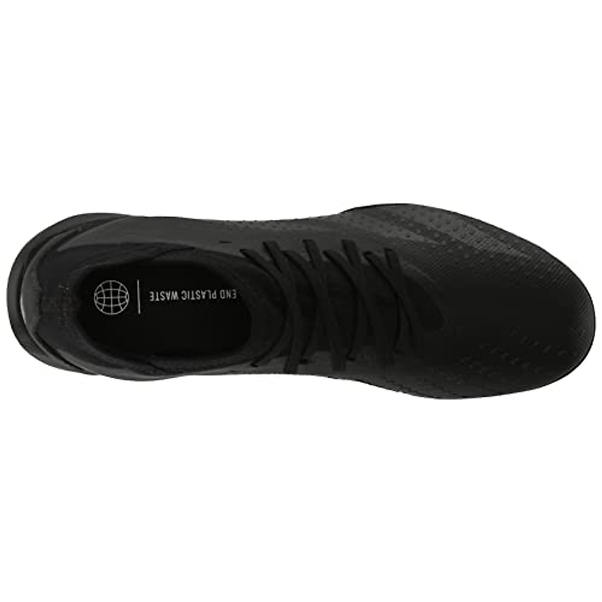 adidas Unisex Predator Accuracy.3 Turf Soccer Shoe, Black/Black/White, 9 US Men