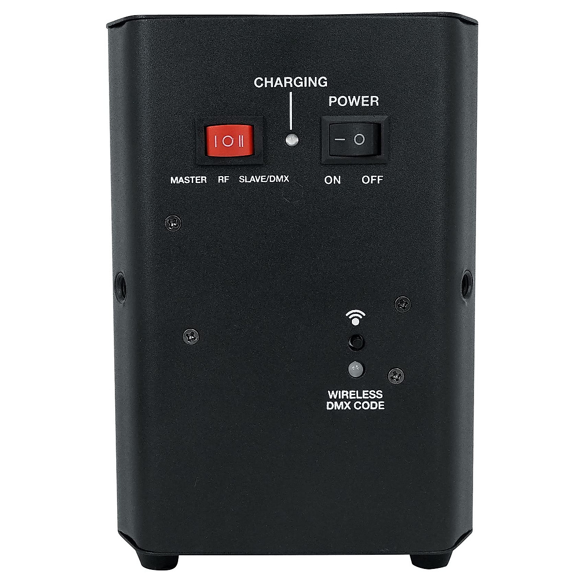 5 Rockville RF Wedge Black RGBWA+UV Battery Wireless DMX DJ Up Lights+RF Remotes