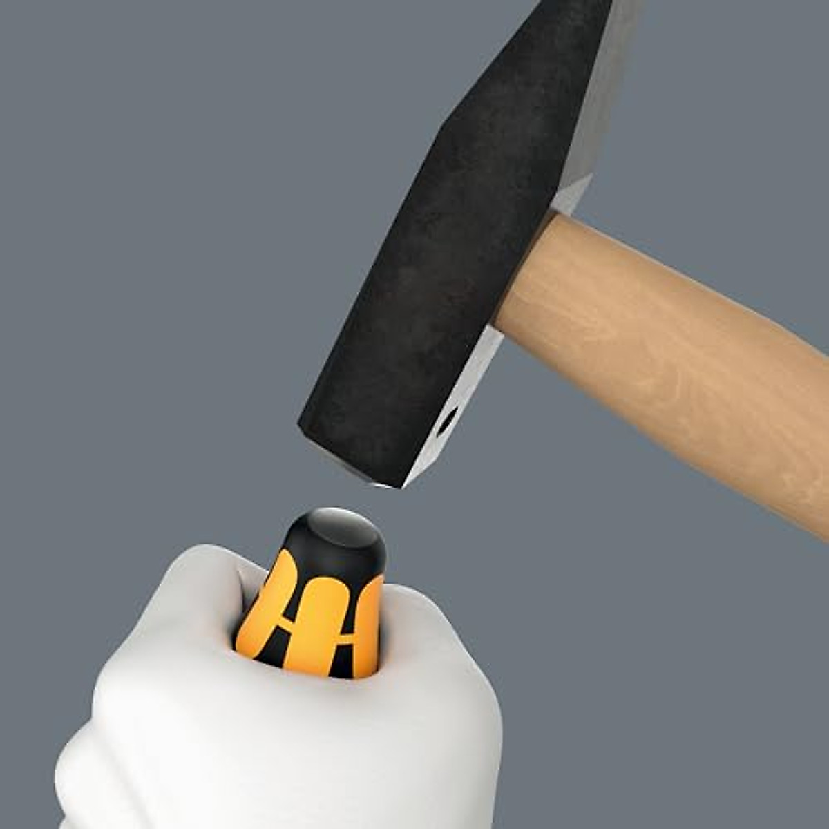 Wera - 5018282001 932/6 Kraftform Plus Screwdriver Set and Rack, 6-Pieces