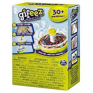 Gifeez, Spinning GIF Art Studio, Creates Over 30 Custom Animations, for Kids Aged 6 and Up