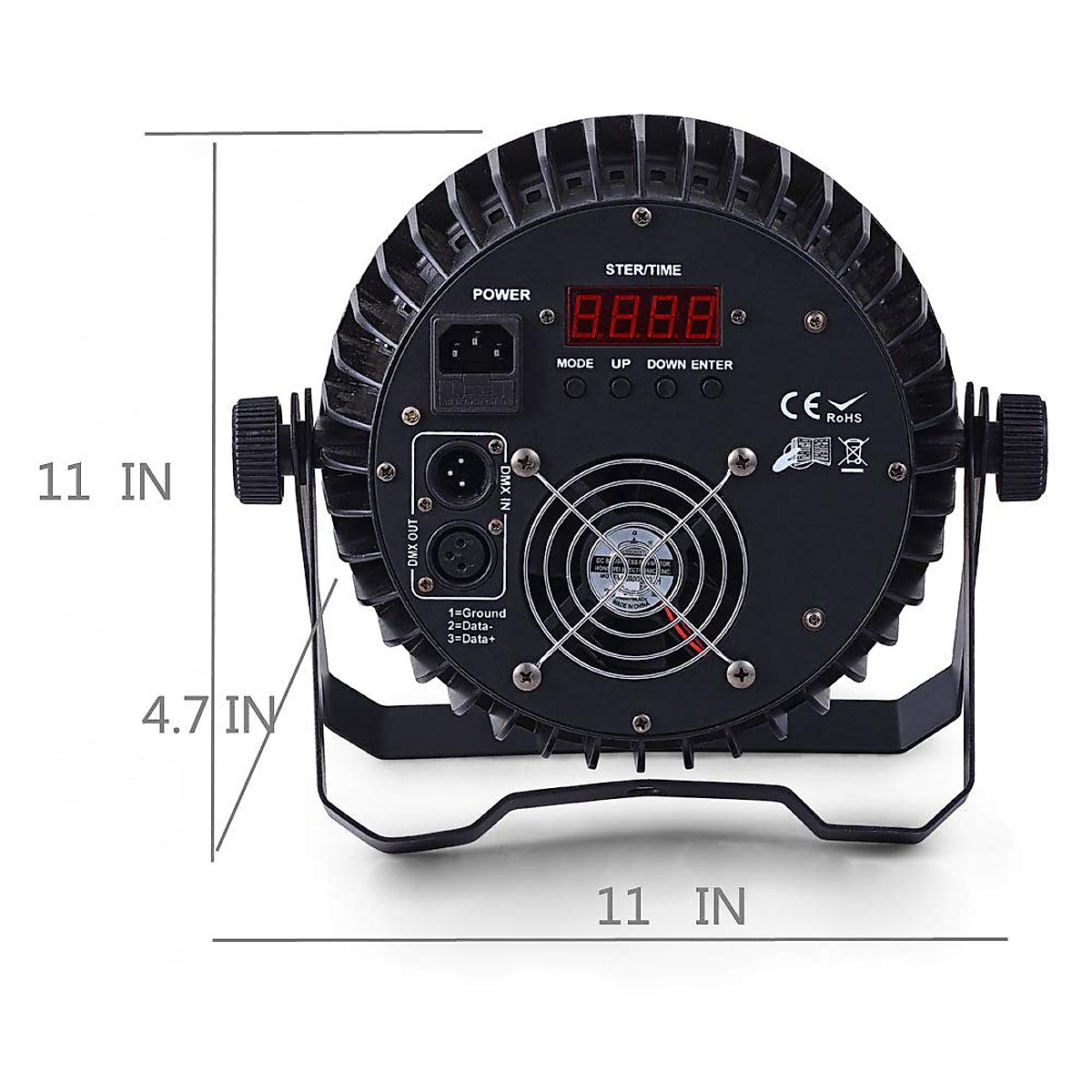 Stage Lights Par Lights Led Stage Lighting,18X10W DMX 512 8CH for Stage,church,Wedding, Dj,Band, Night Club, Theater Performance