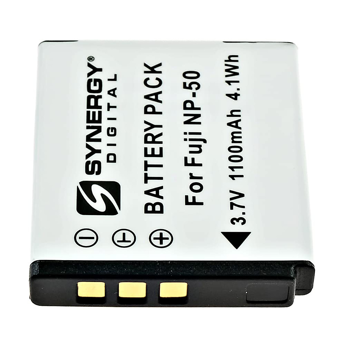 Synergy Digital Digital Camera Batteries, Compatible with Fujifilm NP-50, NP-50A Digital Camera Batteries (li-ion, 3.7V, 1000 mAh), Set of 2