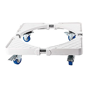 Multi-Functional Movable Base Furniture Dolly Size Adjustable for Washing Machine, Dryer and Refrigerator (4 Wheels)