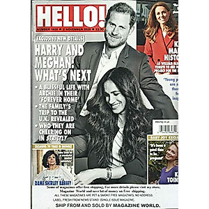 HELLO! MAGAZINE, HARYY AND MEGHAN NOV, 02nd 2020 PLEASE CHECK DESCRIPTION