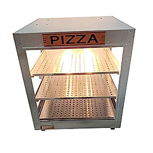 HeatMax 202024 Fund Raising Pizza Warmer, Food Warmer Display, Pizza Sign, Fits 18" Pizza!- Made in USA with Service and Support