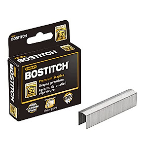 Bostitch EZ Squeeze 130 Sheet B8 PowerCrown Staples for Bostitch B8130, 1,000 Per Box (STCR130XHC)