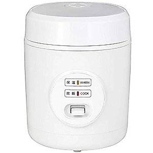 Yamazen Rice Cooker 0.5 to 1.5 Pair Small Mini Rice Cooker White YJE-M150 (W)