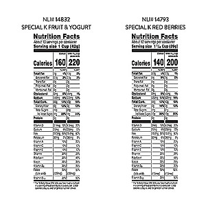 Kellogg’s Special K Breakfast Cereal, Family Breakfast, Fiber Cereal, Family Size, Variety Pack (3 Boxes)