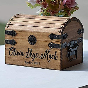 New Baby Gift Box Infant Keepsake Box Small Memory Trunk Boho Shower Gift for Mom Ideas Custom Engraved Treasure Chest for Newborn