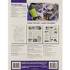 Honda CRF1000L Africa Twin from 2016-2019 Haynes Repair Manual (Haynes Powersport)