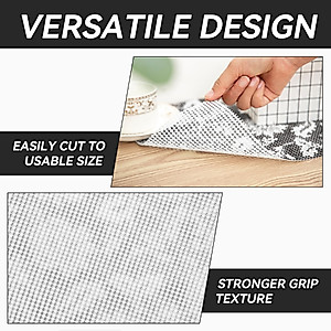 RAY STAR Shelf Liner, Non-Adhesive Refrigerator Liners for Shelves Washable 12 * 120 inch, Vinyl Shelf Drawer Liner Non-Slip Bathroom Cabinet Liner for Kitchen/Storage/Desks (Flower-2)