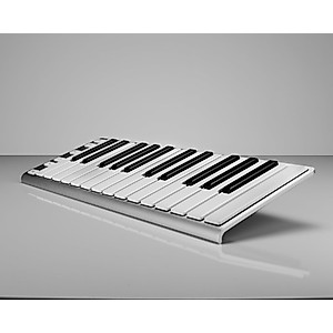 Xkey 25 USB MIDI Keyboard - Apple-Style Ultra-Thin Aluminum Frame, 25 Full-Size Velocity-Sensitive Keys, Polyphonic Aftertouch, Ultra-Low Latency, Simply Plug & Play on iPad, iPhone, Mac, PC
