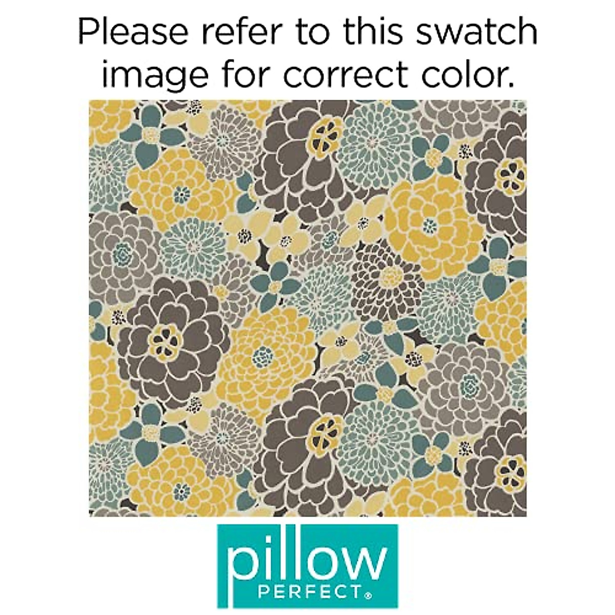 Pillow Perfect Outdoor/Indoor Lois Vapor Tufted Seat Cushions (Round Back), 2 Count (Pack of 1), Blue