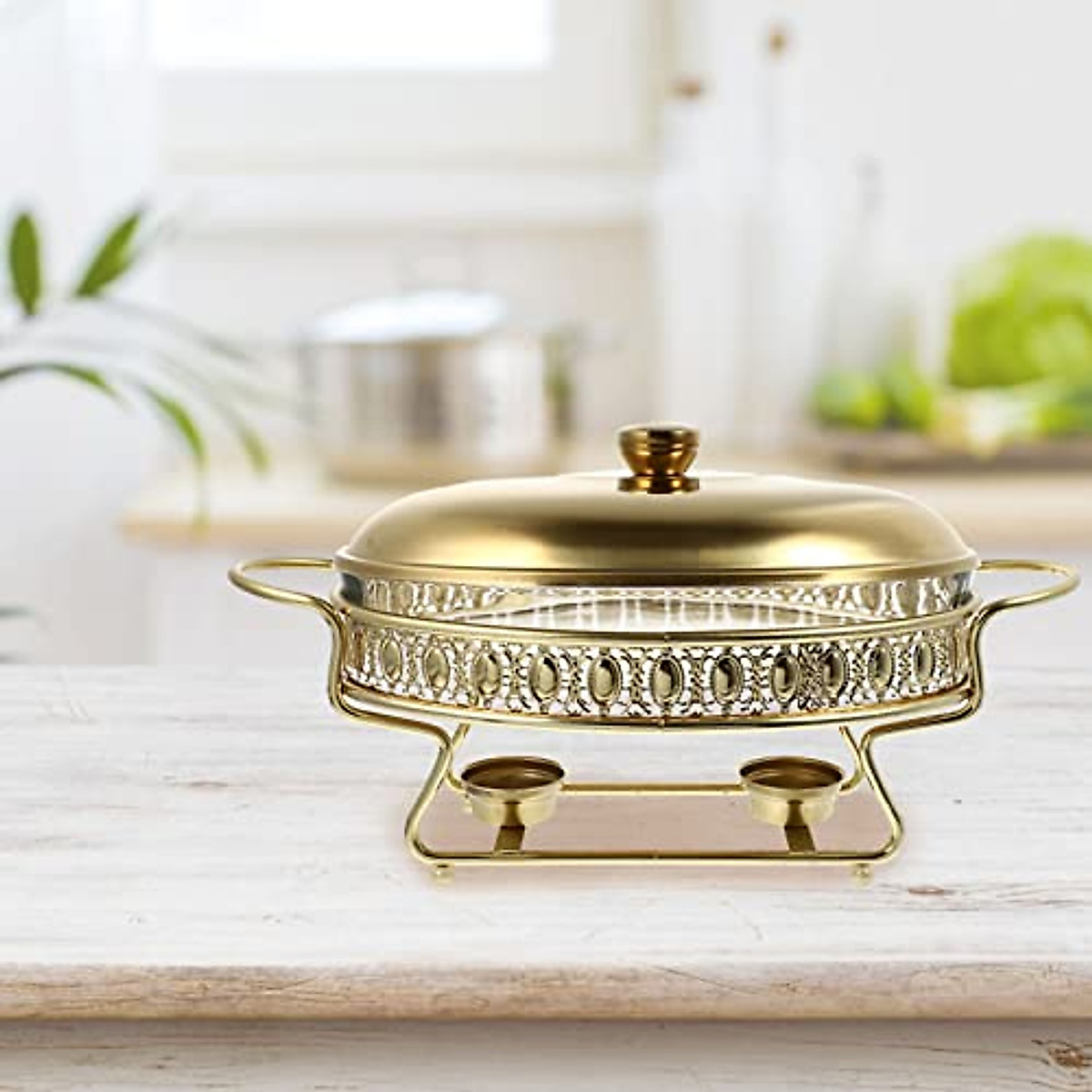 Stainless Steel Chafing Chafing Dish Buffet Set Stock Pot Buffet Warming Tray Buffet Dish Oval