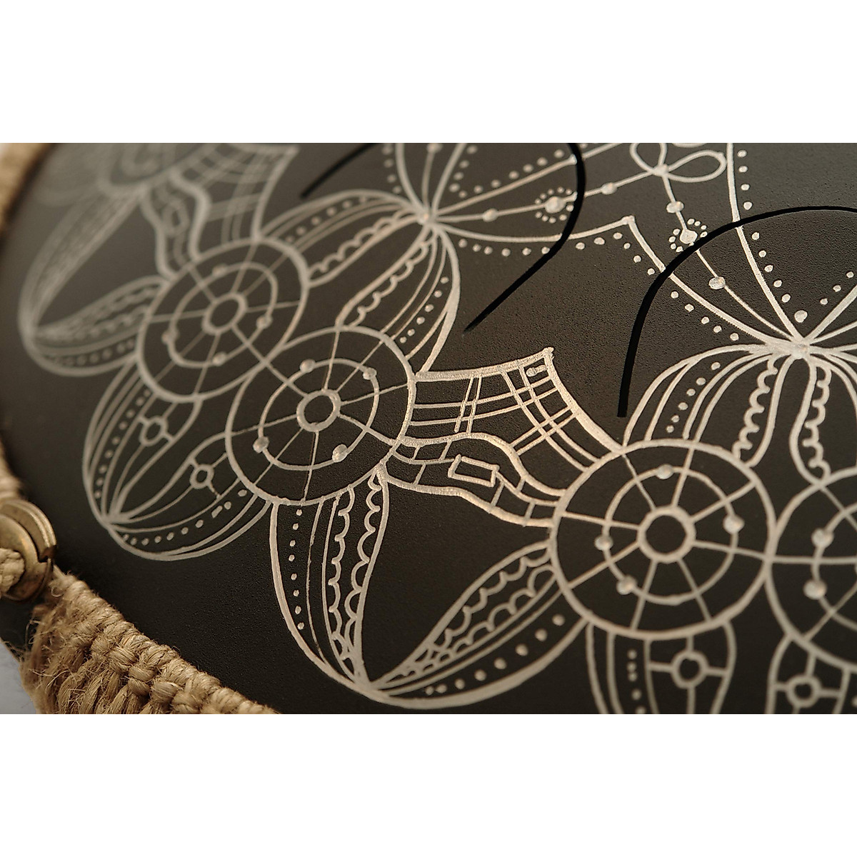 GUDA DRUM Freezbee StarFish with soft Rope Decoration FREE Mallets and Travel Bag. Best Pandrum, Tongue Drum