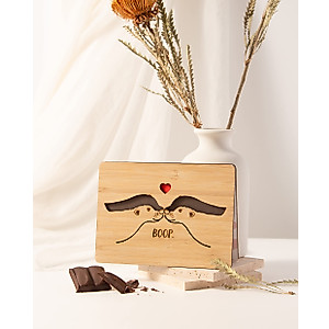 Otter Anniversary Card, Funny Anniversary Cards for Husband Wife, Wooden Wedding Birthday Card, Perfect Gifts for Anniversary Mothers Day Fathers Day, Valentines Day Gift for Him, Her, Couple