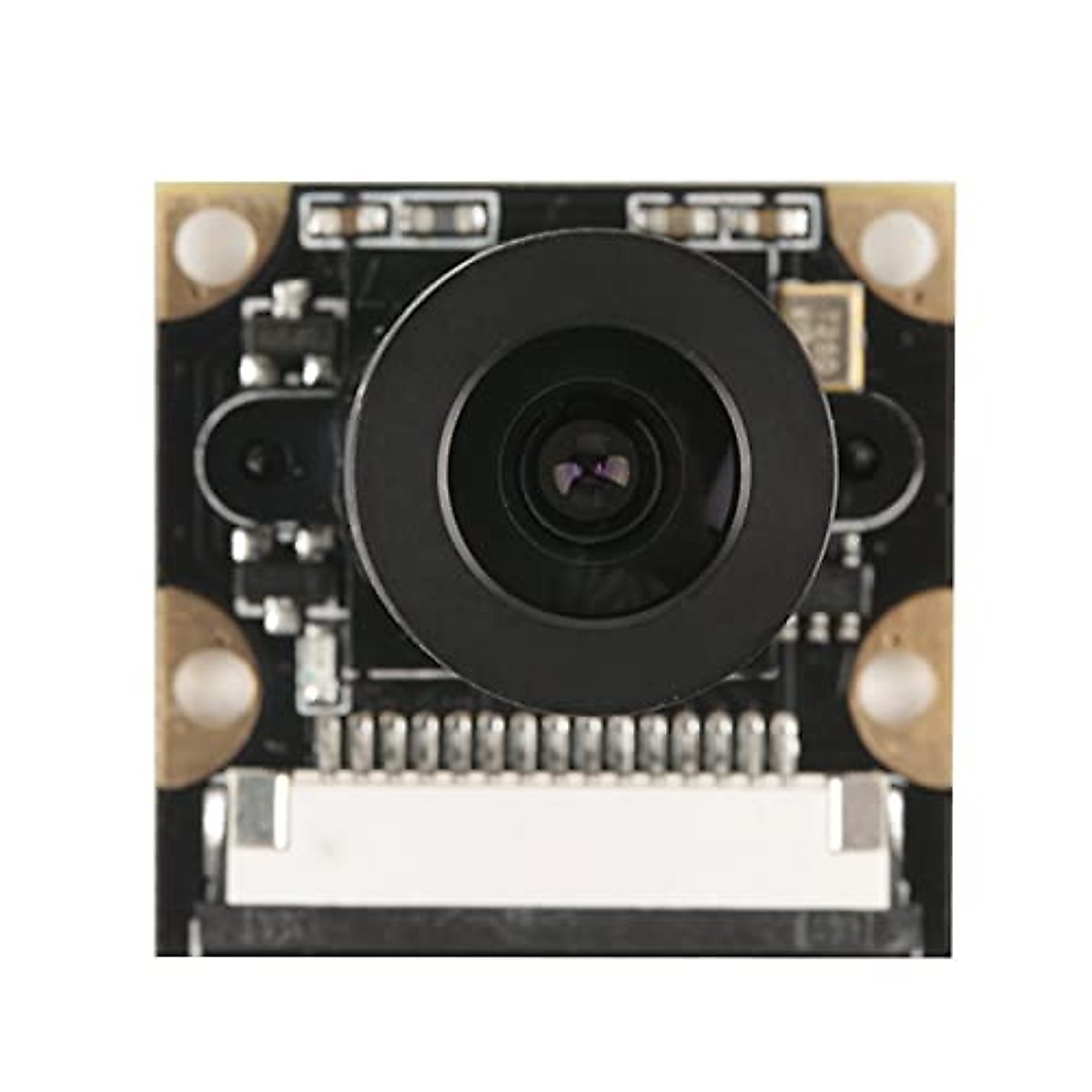 Socobeta 5MP Camera Module, OV5647 Chip 72° View Angle Clear Image Webcam Board High Sensitivity for Raspberry Pi B 3 2